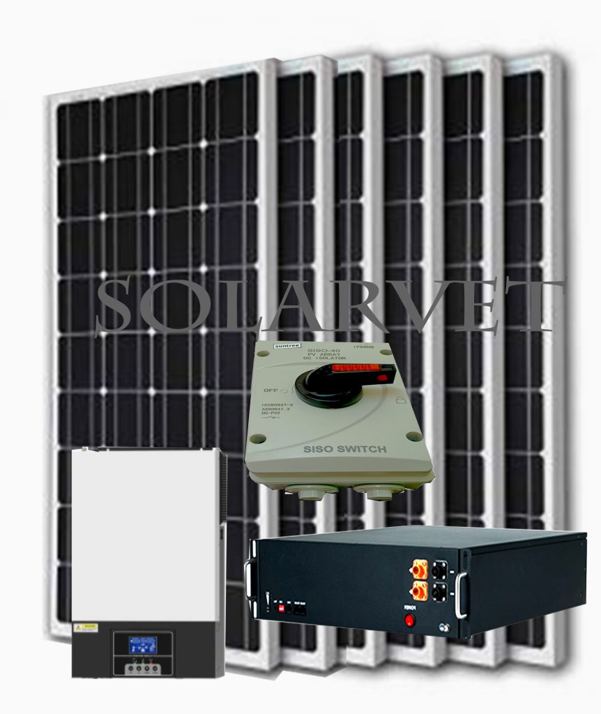 5.2KW Solar System Full Kit With Lithium Battery - Solarvet: Best solar ...
