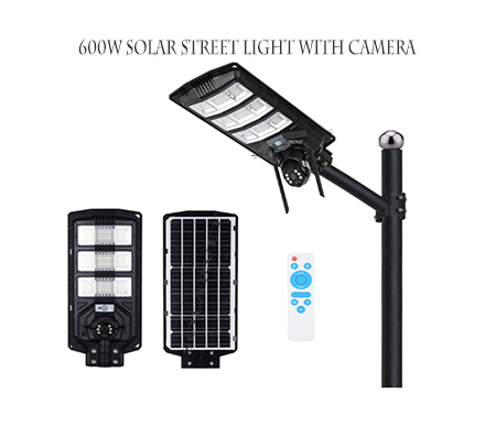 600W Solar Street Light with CCTV Security Wifi Camera - Solarvet: Best ...